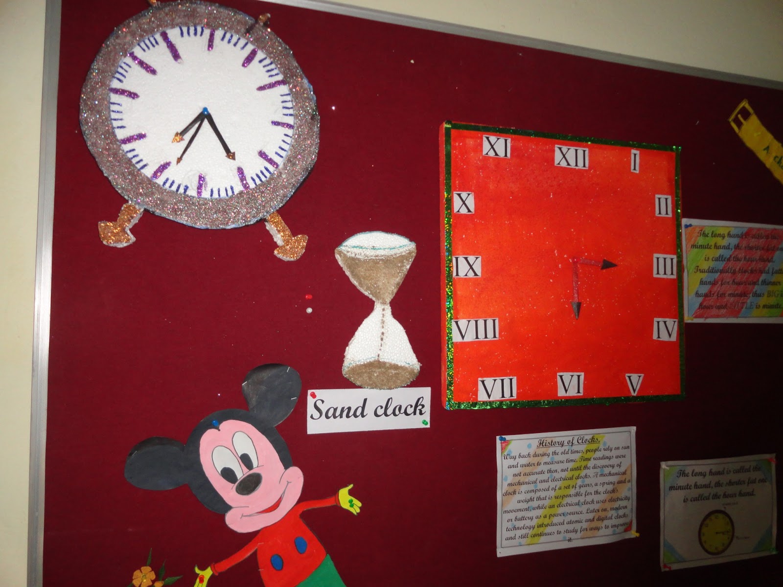 Slate - The School, Karmanghat: Maths Theme Day (Softboard Board Display)