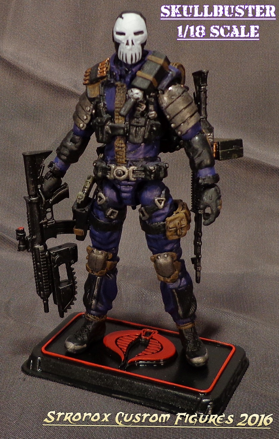Stronox Custom Figures: GI Joe: Skullbuster