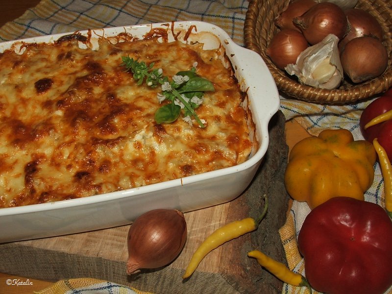 Katalin konyhája: Rakott bab