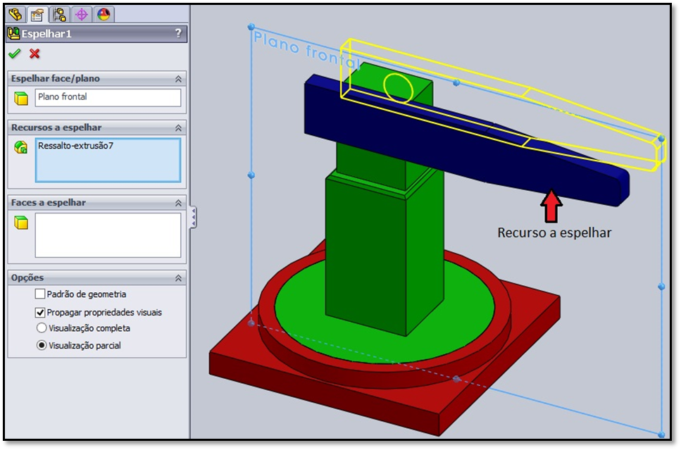 Curso Avançado - SolidWorks: Braço Mecânico