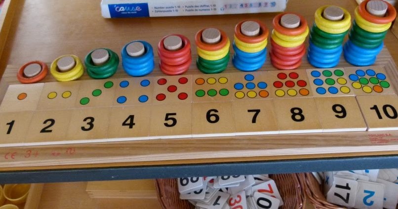 Técnico En Educación : Material Concreto de Montessori