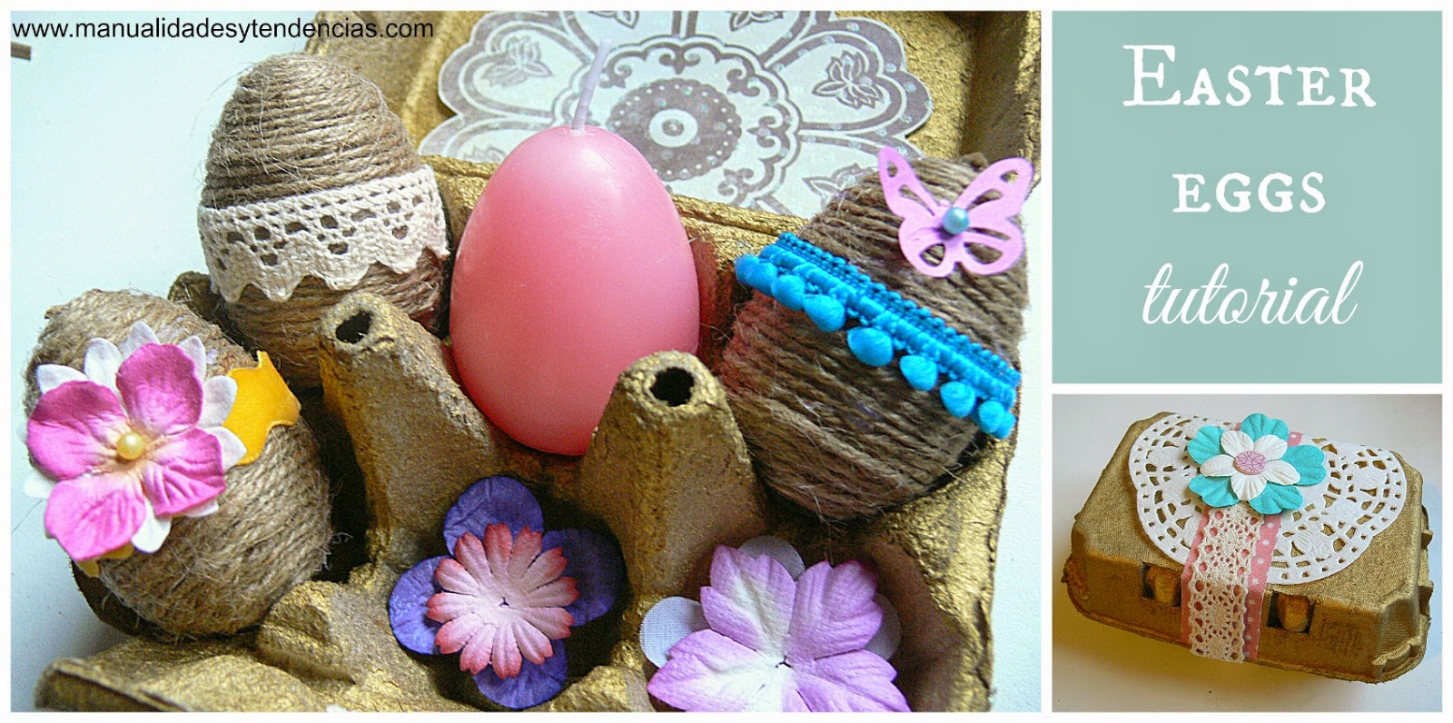 Manualidades y tendencias: Huevera y huevos de Pascua / Easter eggs