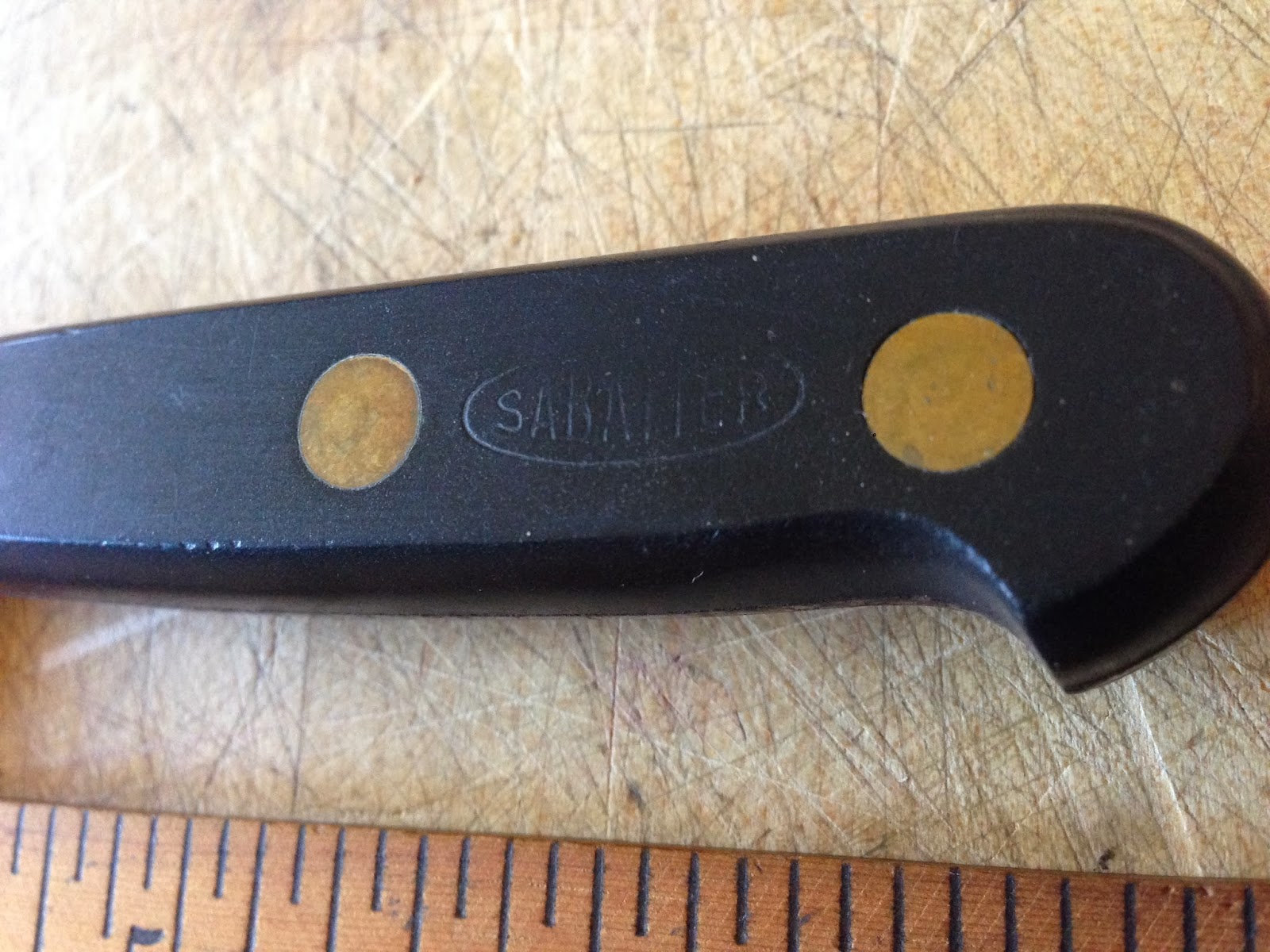 Mobile Knife Sharpening / Knife Sales: Vintage Carbon Steel Sabatier 8 ...
