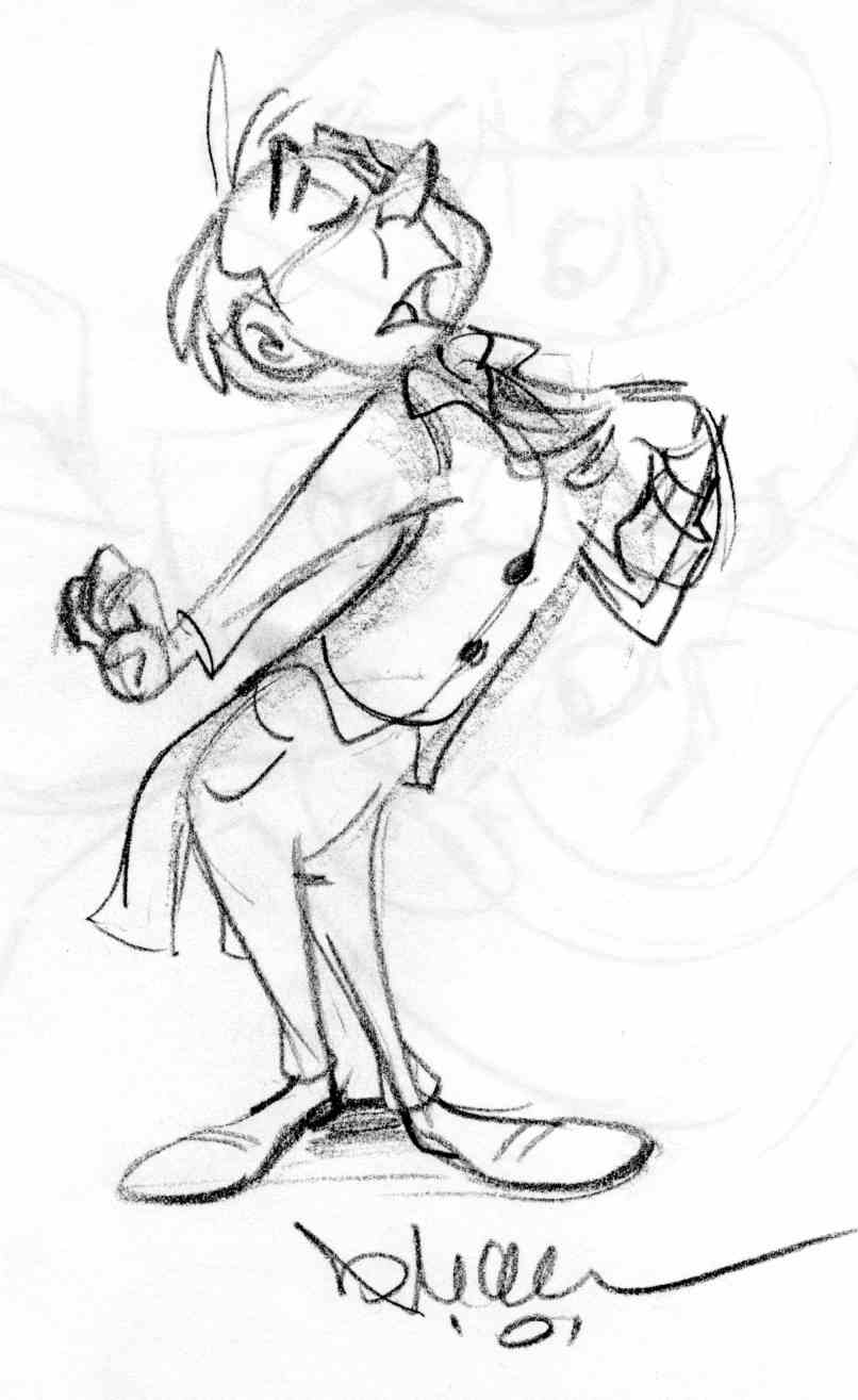 Brian Mitchell's Sketchbook: Ruff sketch...