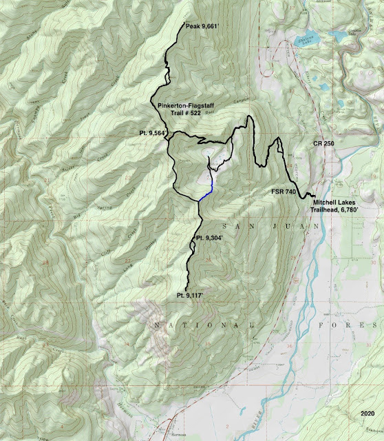 Earthline: The American West: Mitchell Lakes Trail, Pinkerton-Flagstaff ...