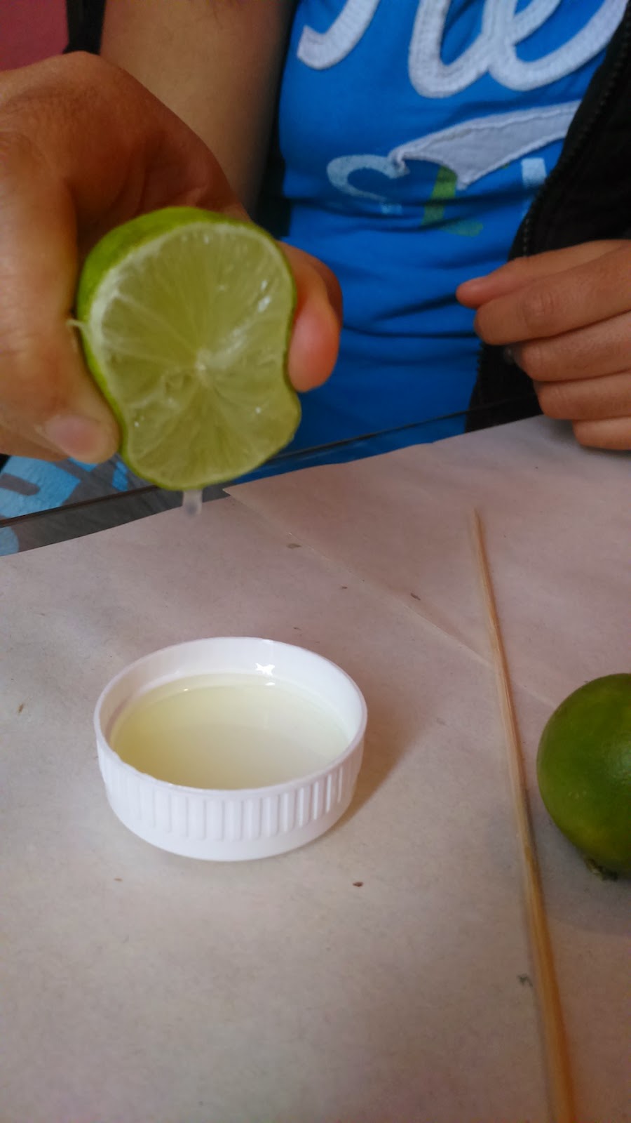 El cuexcomate: Tinta invisible con jugo de limón