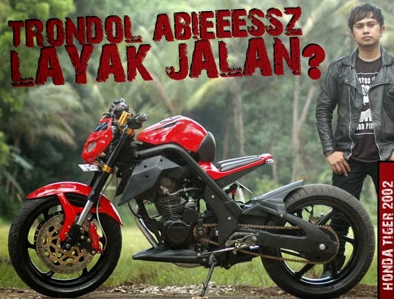 Trondol Style Modifikasi Honda Tiger Merah | Modifikasi Honda | CB150R ...