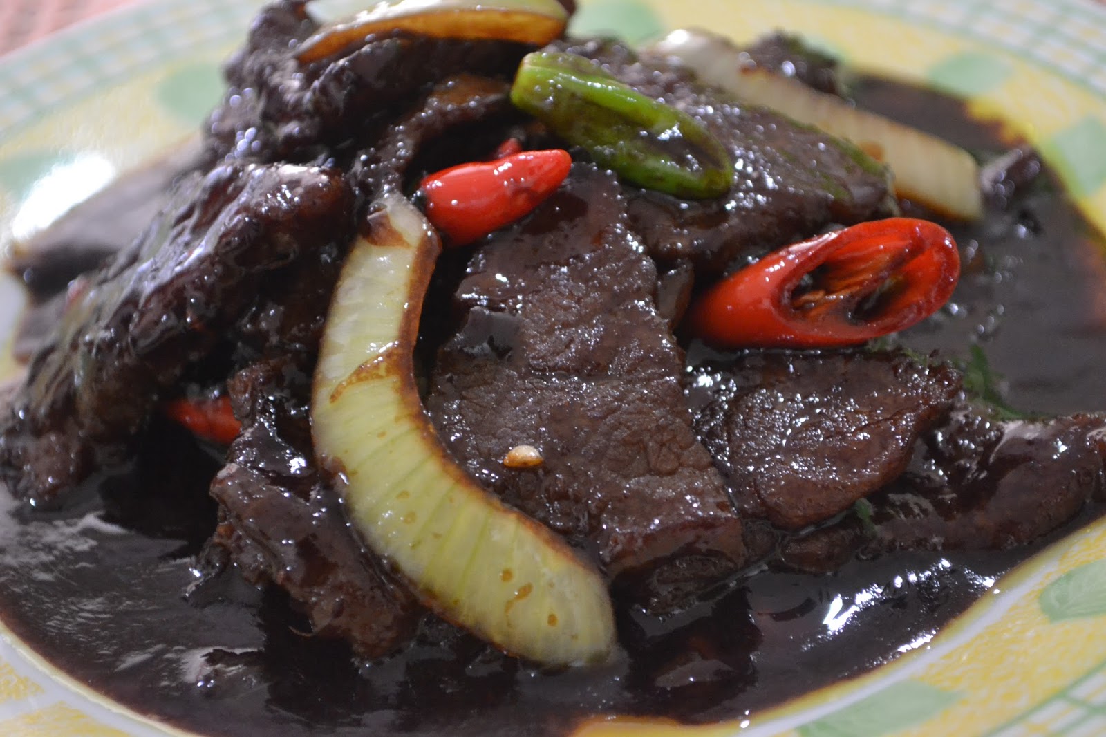 SriRasa BiDara: DAGING RUSA MASAK KICAP