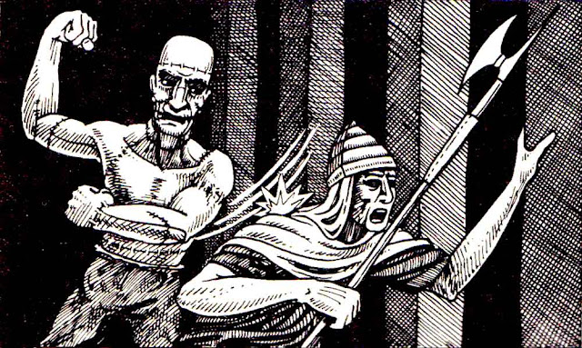 Beyond the Black Gate: Lazy Blog Post - Classic B&W D&D Art