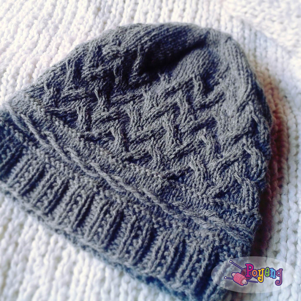 Ajeng Belajar Merajut: Rajut Knitting Pattern : Rustic Road Hat