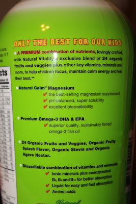 mommy's reviews: Kids Natural Calm Multi Review and Giveaway