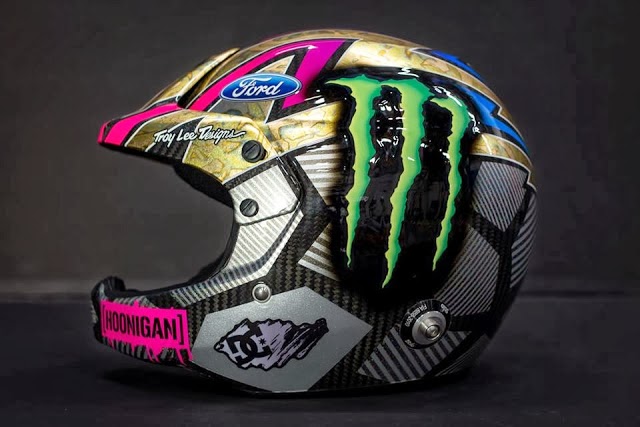 Big Air Jam: Ken Block’s Brand New Custom Lid Painted by Troy Lee