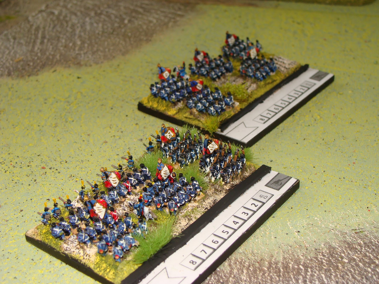 The Independent Wargames Group: Blucher re basing.