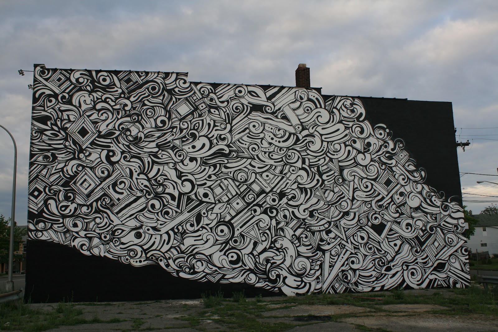 INSIDE THE ROCK POSTER FRAME BLOG: Reyes78 Mural for The Detroit ...