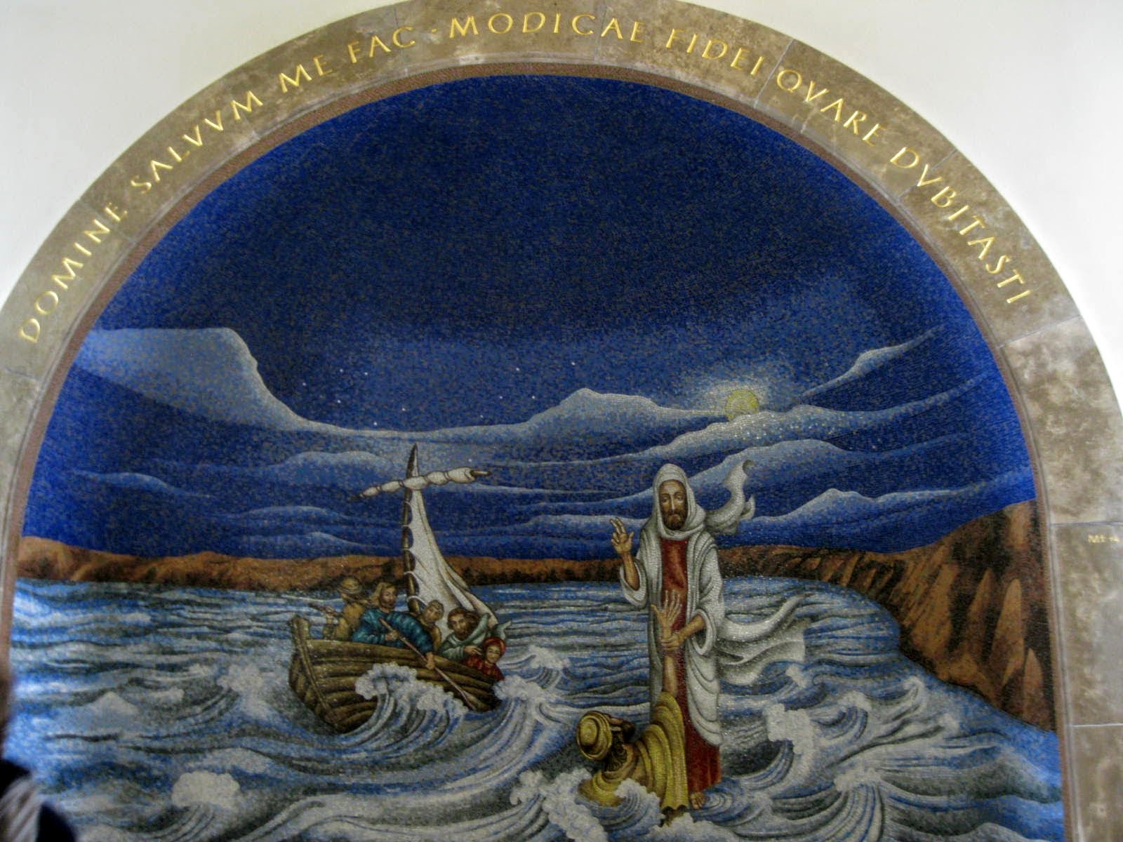 Jerusalem Hills daily photo: Mosaics of the Magdala side chapels