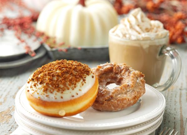 News: Krispy Kreme - Fall 2013 Pumpkin Donuts