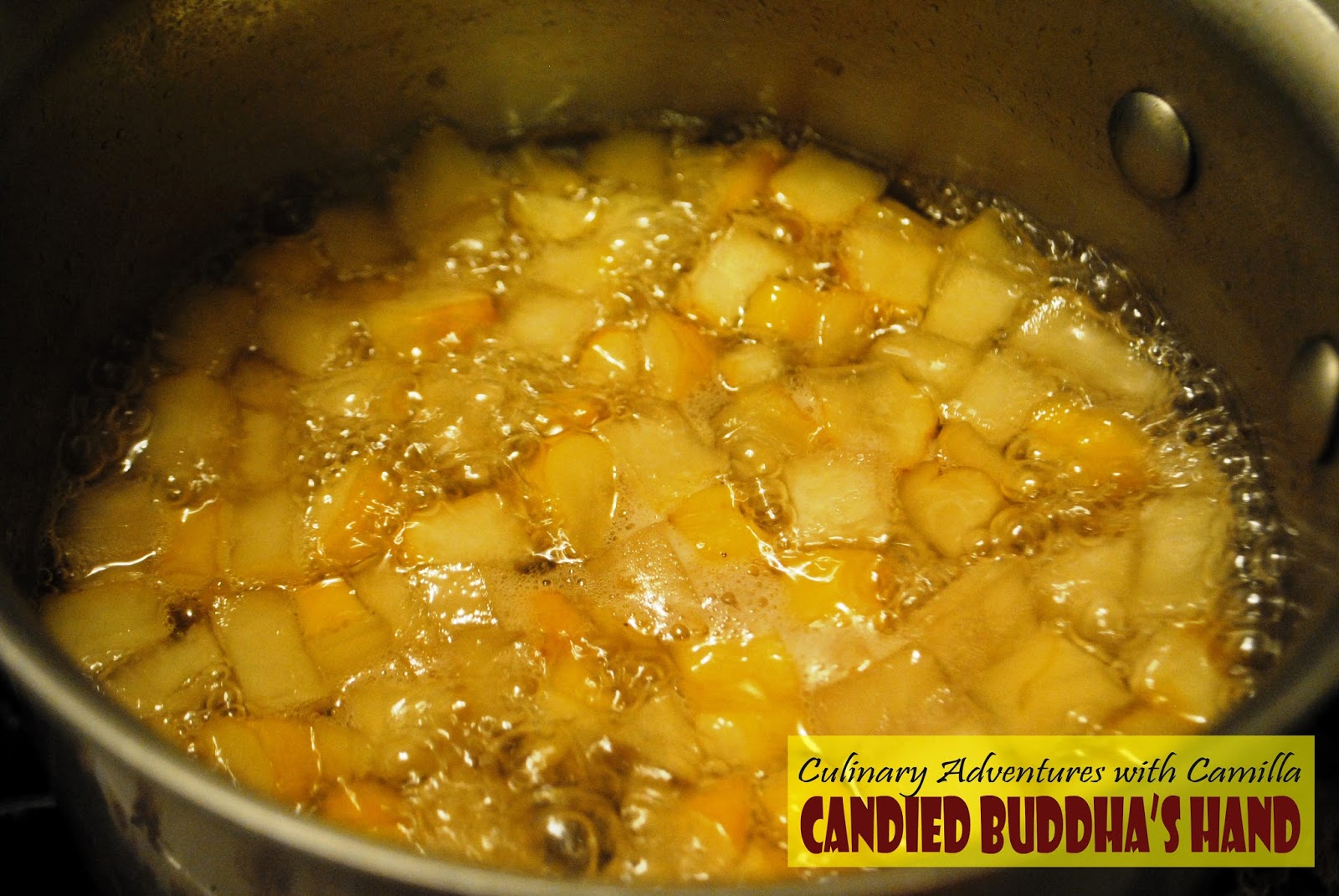 Candied Buddha's Hand