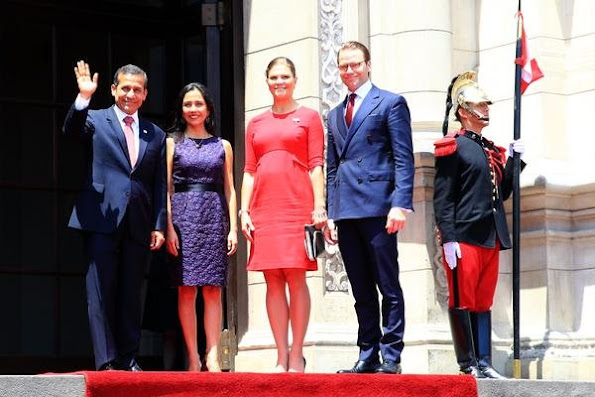 Princess Victoria and Prince Daniel Visit Peru - 1st Day