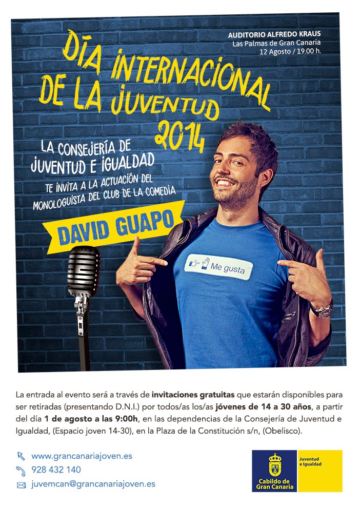 David Guapo actúa en Gran Canaria. | grancanariatv.com Noticias y ...