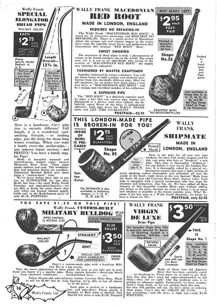 Show us your Wally Franks | Page 2 | Pipe Smokers Den