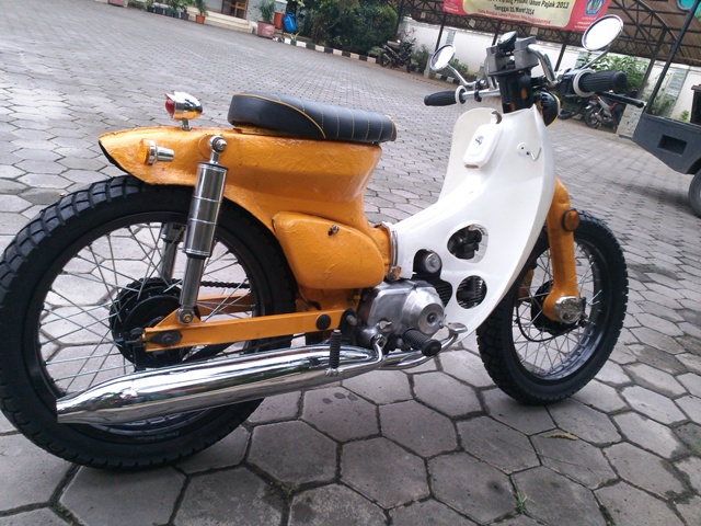 Foto Modifikasi Honda C70 Street Cub Terbaru 2016