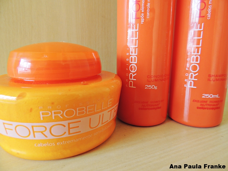 Ana Paula Franke: Linha Force Ultra Probelle Profissional