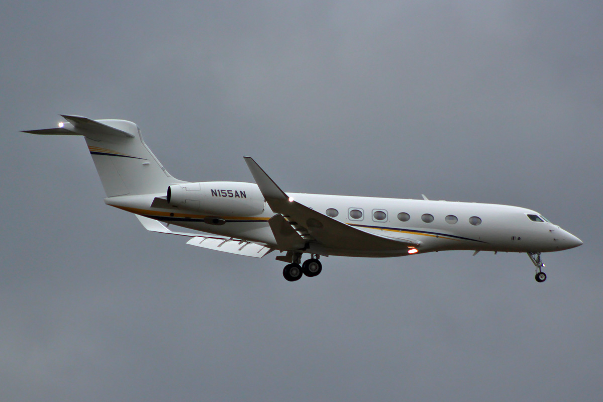 Eastwings: Gulfstream G650 * Nissan North America Inc. * N155AN