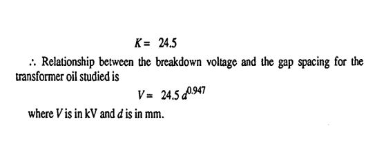 Thermal Breakdown in Liquids - High Voltage Engineering