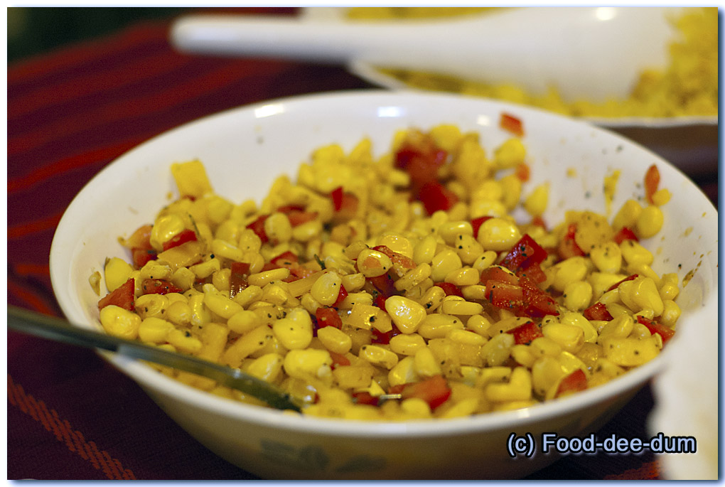 Food-Dee-Dum: Mexican Accompaniments: Served with White Chili