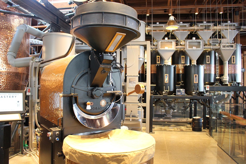 Cool Roasters at Starbucks Reserve Roastery & Tasting Room - Traveling ...
