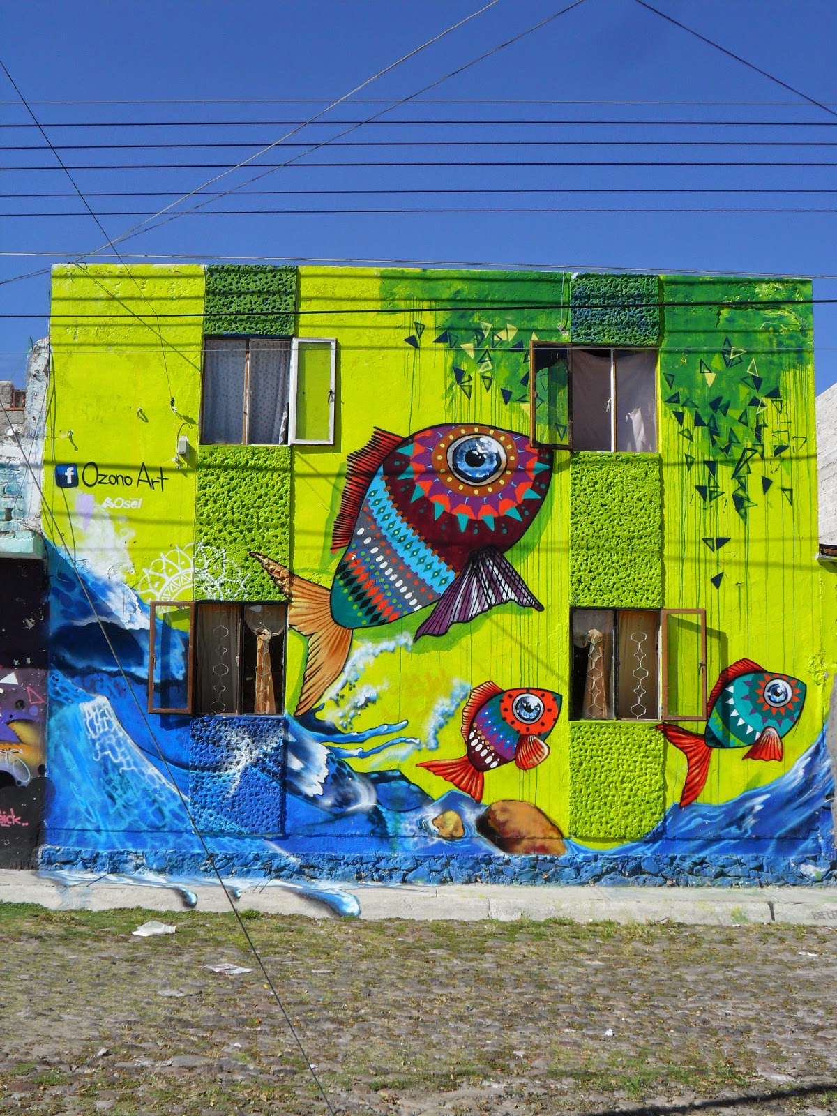 Los murales de la colonia Cerrito Colorado en Querétaro
