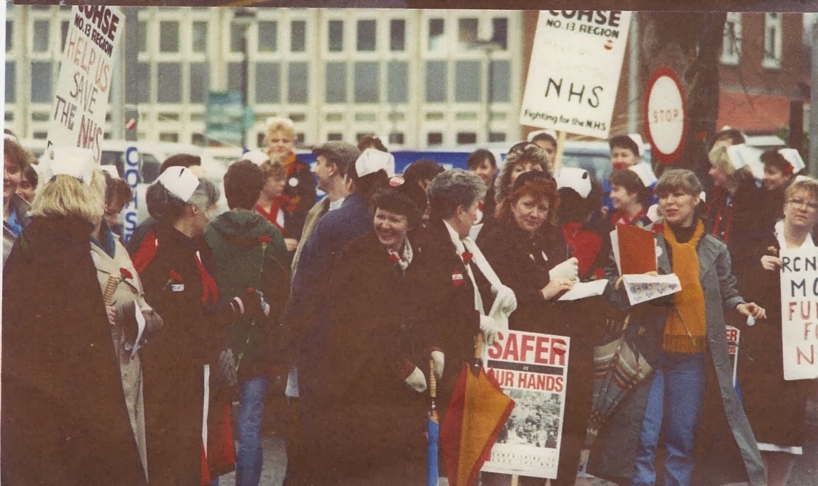 COHSE: COHSE Nurses Demo Kingston 1988