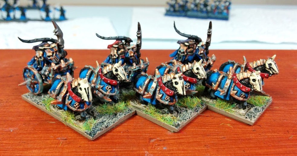 The Ancient Track: Warmaster: Chaos Chariots and High Elf Eagles