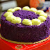 Charming Cake: Red Ribbon Ube Cake