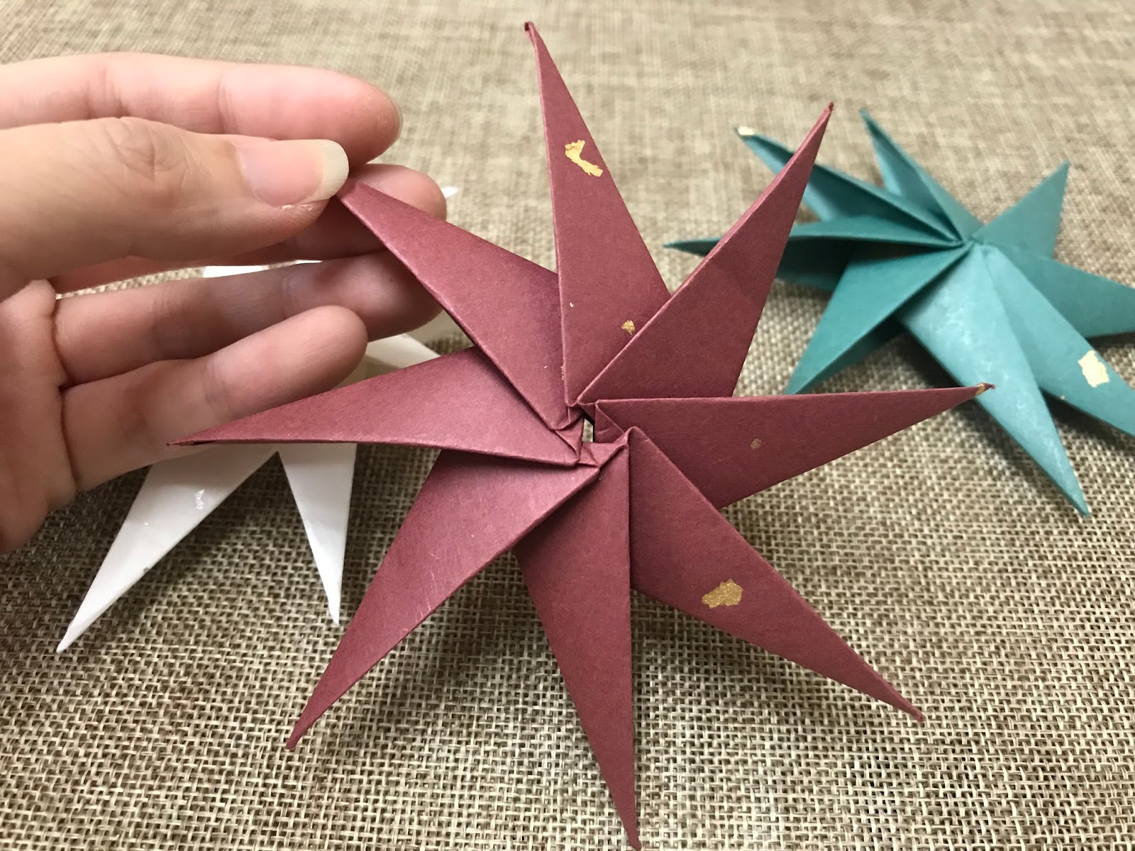 Tutorial #51: Origami Decorative Star | The Idea King