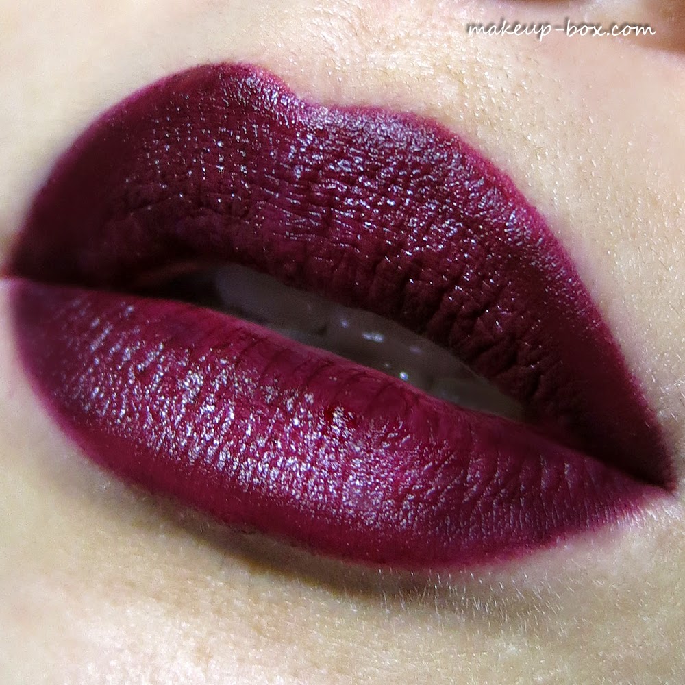 The Makeup Box: Kevyn Aucoin Bloodroses Lip Product Swatches and Review