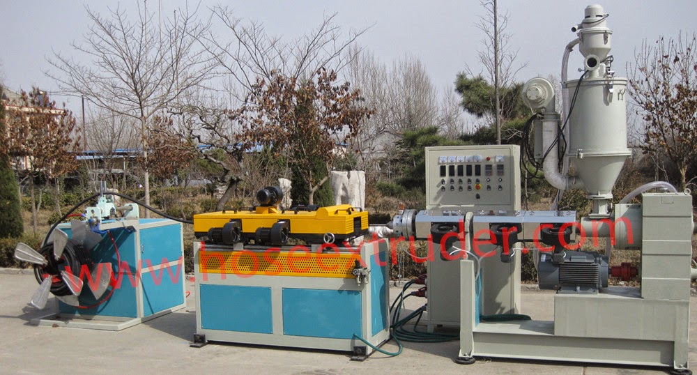 PVC Spiral Reinforced Hose Extrusion Machine: Shisha Hose Machine ...
