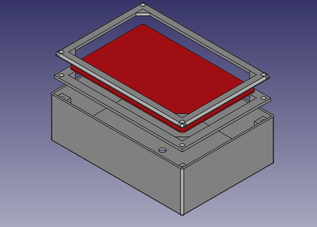 Case for a FM-radio (Velleman MK194)