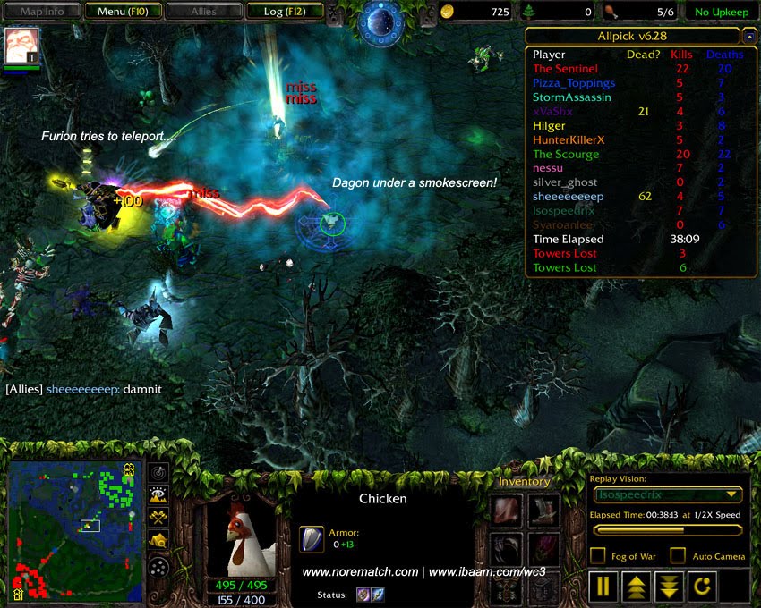 Deadly Chicken Courier with Dagon 5? | World of Warcraft - Dota Playing ...