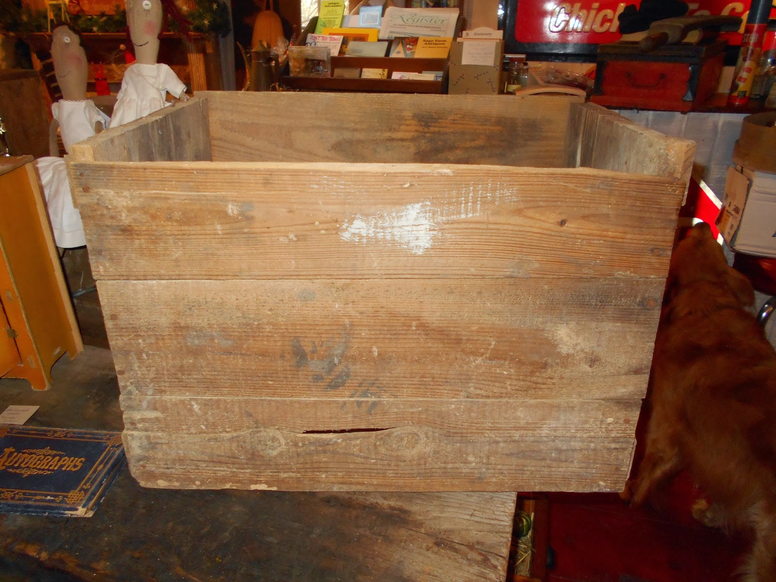 Log Cabin Antiques & Gifts: Arbuckle's Sugar Crate