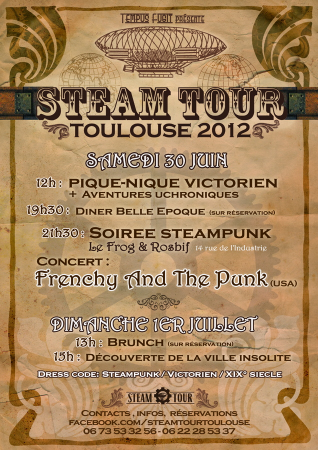 Steam Tour Toulouse | Ethis Crea