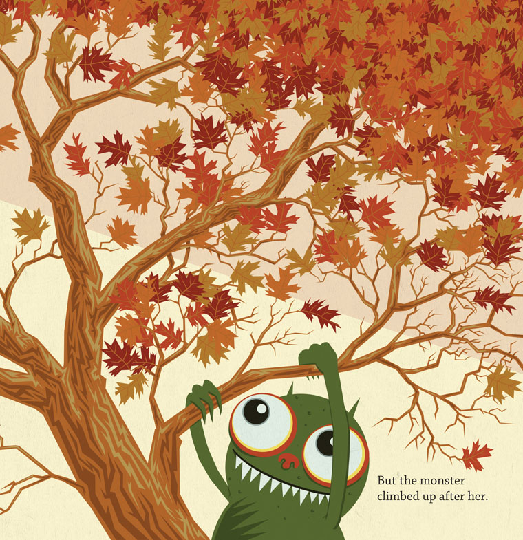 Andysaurus Comics: Amanda and the Monster