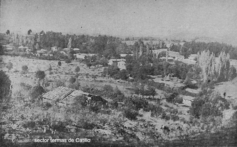 Datos históricos de Chile: Termas de Catillo