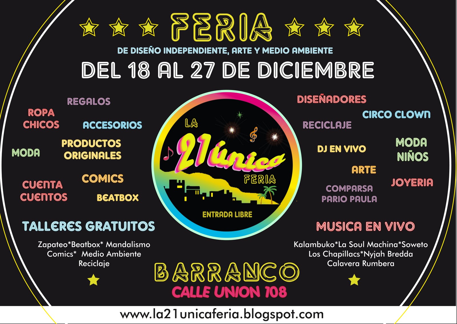 Yemiko..... !: La 21única Produccciones: La 21 unica feria