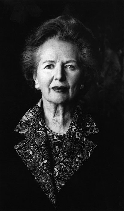 Margaret Thatcher [1925-2013].
