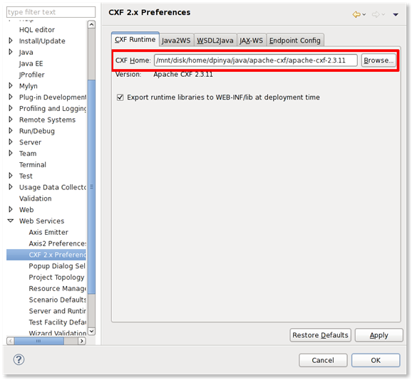 NullPointer Blog: Apache CXF: tutorial de invocación de servicios web
