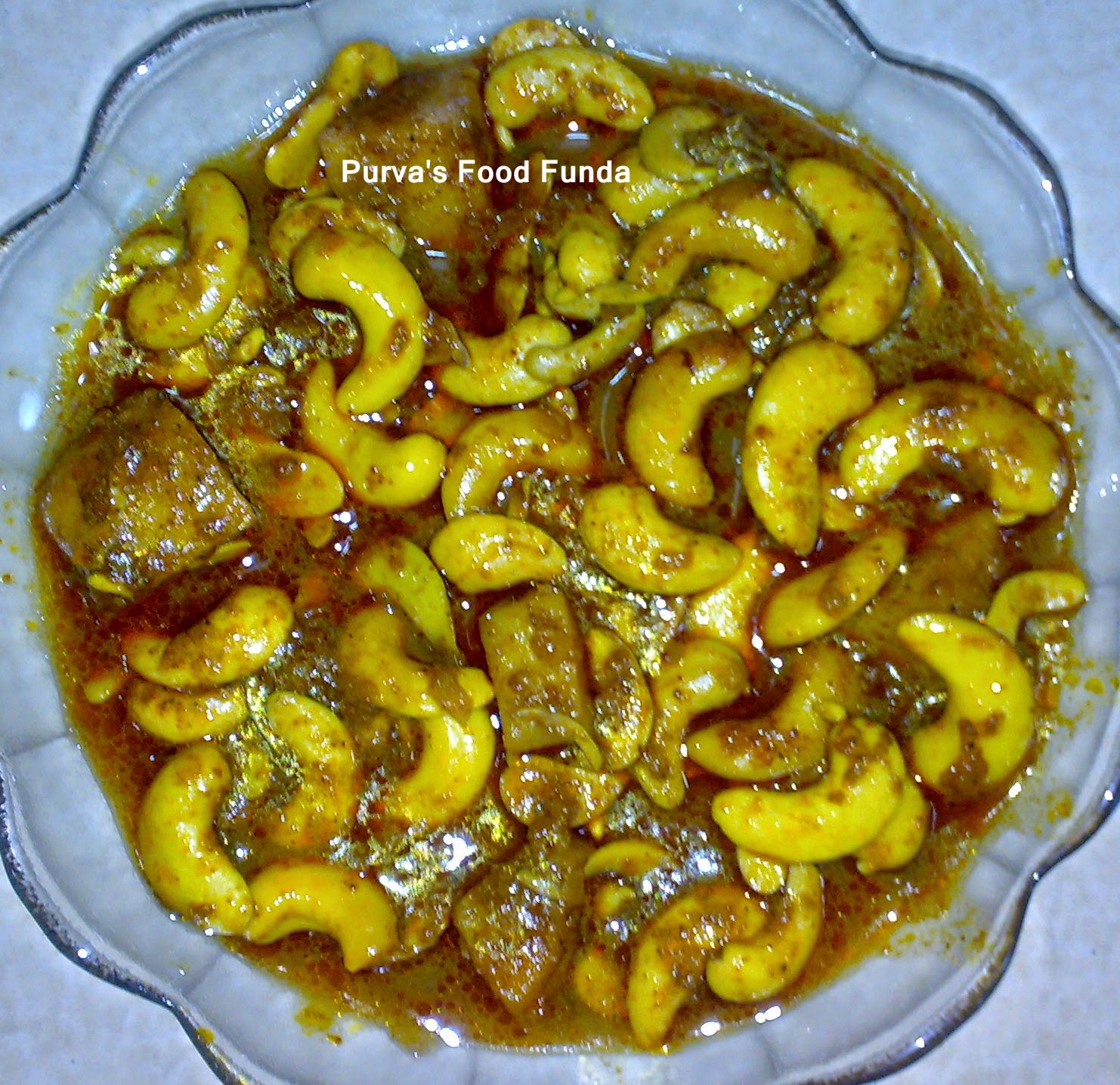 Food Funda: Fresh Wet Cashew Nuts Curry (Olya Kajuchi Bhaji)