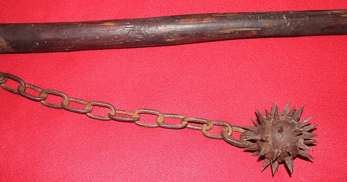 ANTIGUIDADES: "MAÇA" DA ERA MEDIEVAL