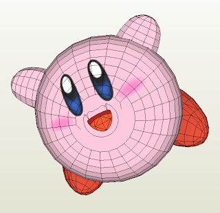 Paper & Craft: kirby papercraft