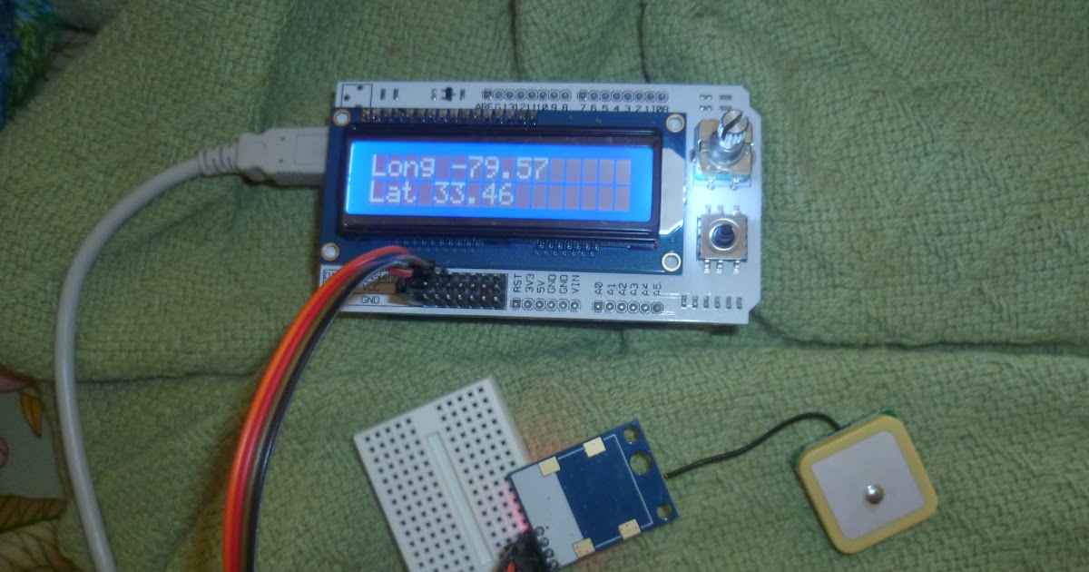 Arduino Your Home & Environment: GPS on LCD